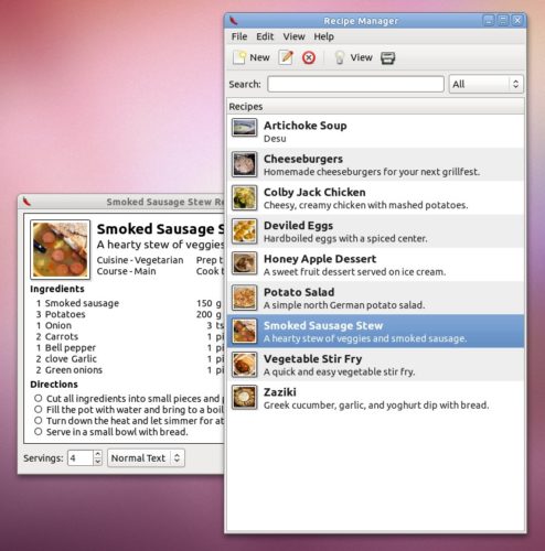 Introducing: Recipe Manager – The Open Sourcerer